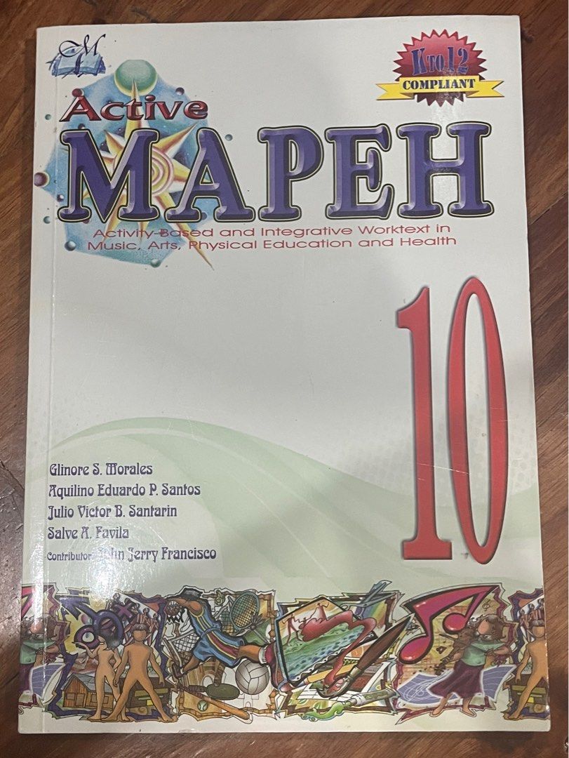 Active MAPEH Grade 10, Hobbies & Toys, Books & Magazines, Textbooks on Carousell