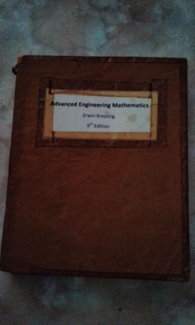 Advanced engineering mathematics Erwin kreyszig, Hobbies & Toys, Books ...