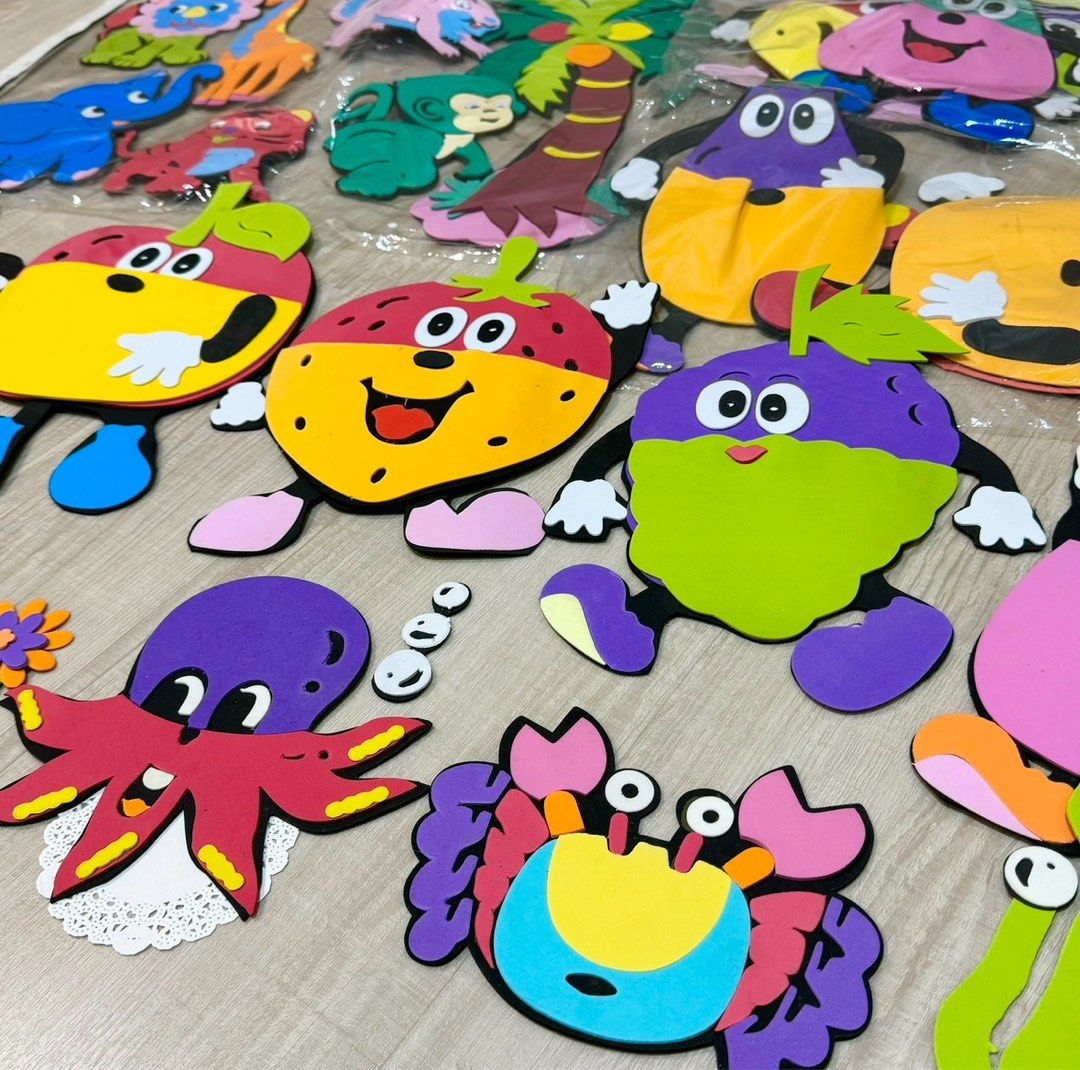 ALL for $10! BN Cute Foam Characters for Classroom / Home Displays ...