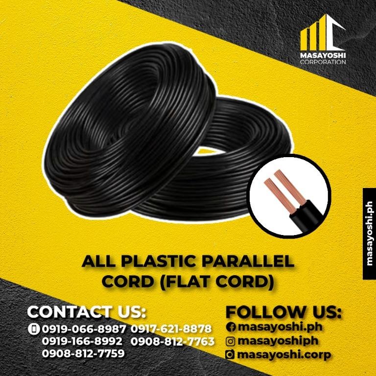 All Plastic Parallel Cord (Flat Cord) | Electricals | Computer Wire ...
