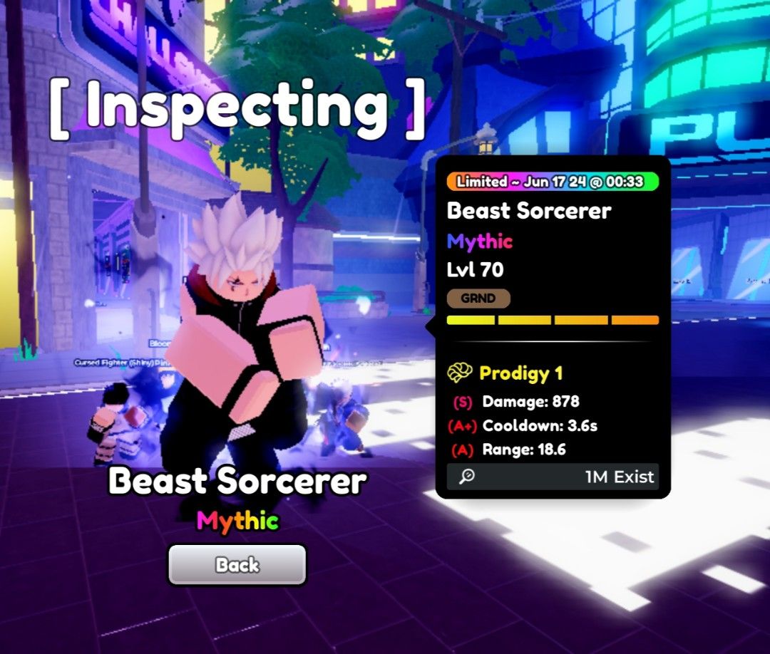 Anime Defender Beast Sorcerer, Video Gaming, Gaming Accessories, In ...