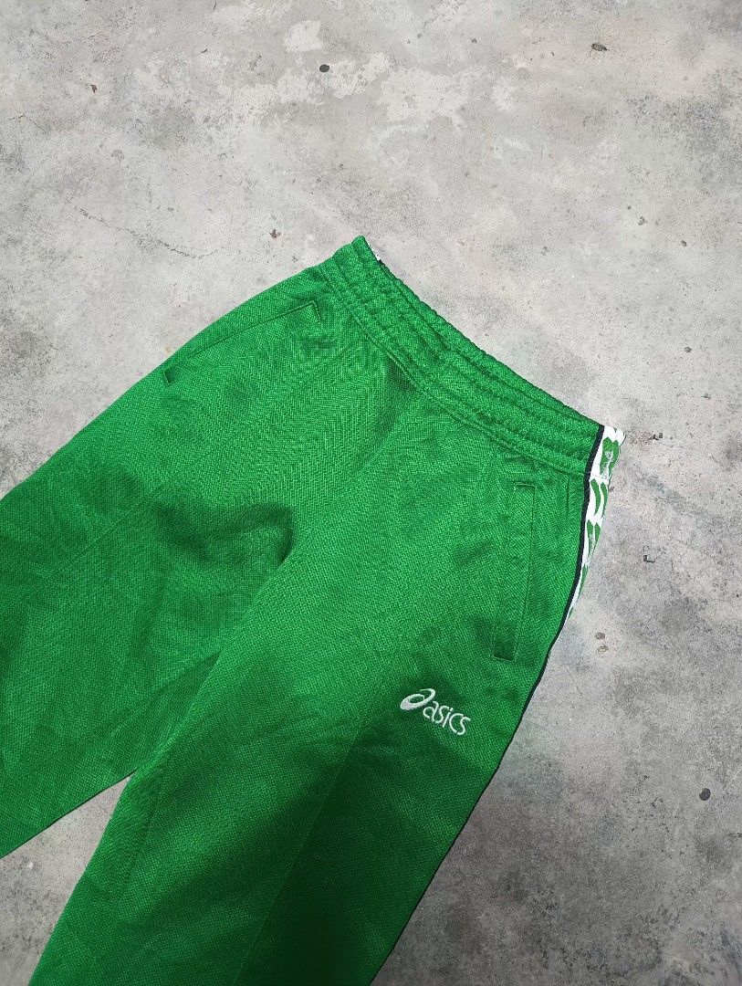 ASICS TRACKPANTS, Men's Fashion, Bottoms, Joggers on Carousell