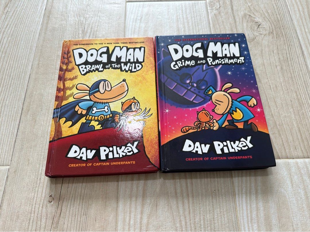 [Authentic] Dog Man Brawl of the Wild & Grime and Punishment, Hobbies ...