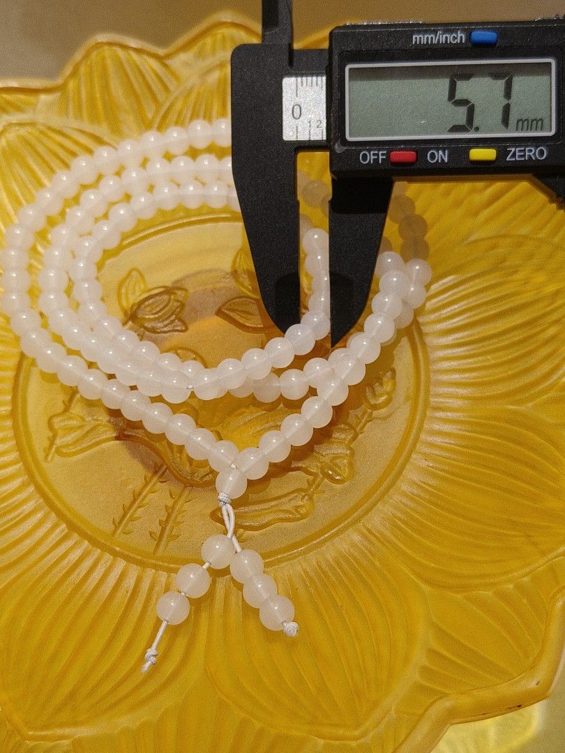 108 Beautiful Jade Tasbih Chanting Beads, Women's Fashion, Jewelry ...