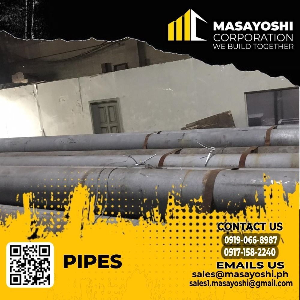 BI Pipe | Steel Pipes | Masayoshi Corporation | GI Pipe | Glavanized ...
