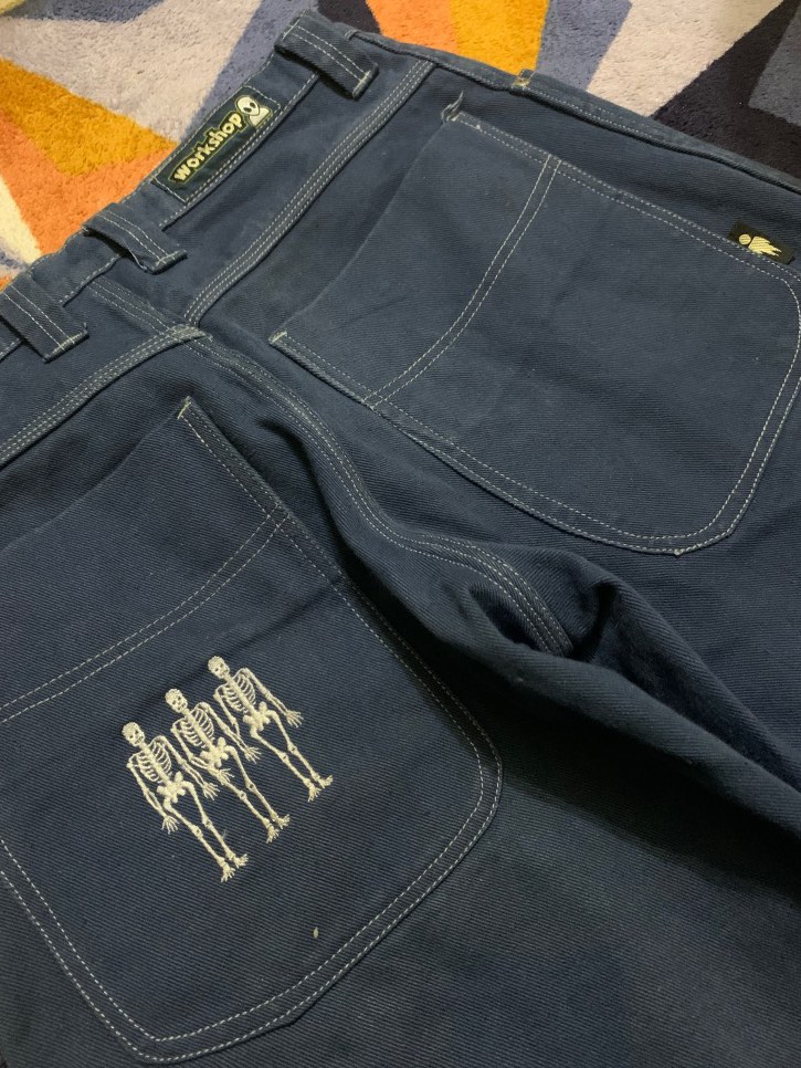 Big pocket Alien Workshop jeans baggy, Men's Fashion, Bottoms, Jeans on ...