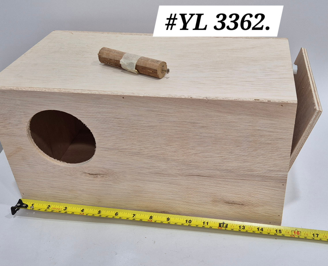 Bird NestBox Kotak Telur Sarang Burung Baji Budgie Lovebird Cockatiel ...