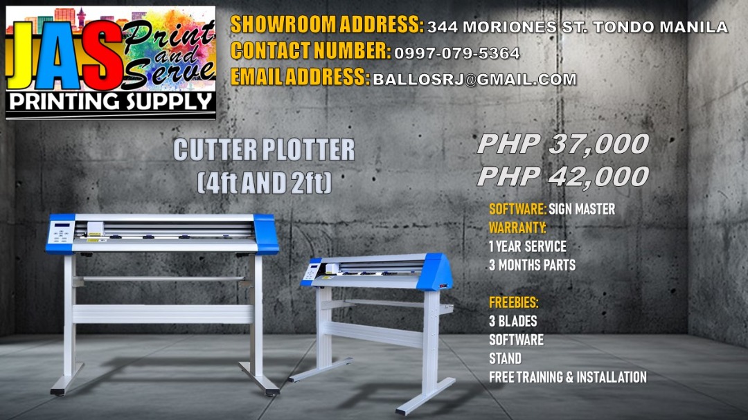 BRAND NEW CUTTER PLOTTER 2FT AND 4FT, Computers & Tech, Printers ...