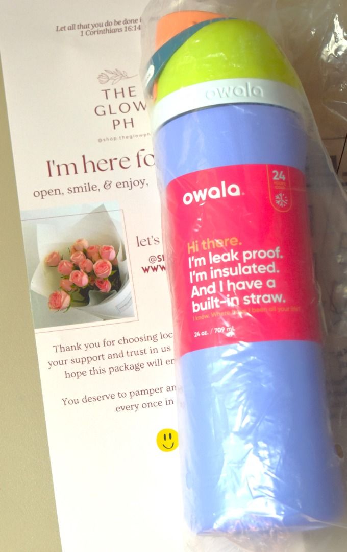 BRAND NEW OWALA FreeSip Water Bottle - Retro Boardwalk 24oz | The Glow ...