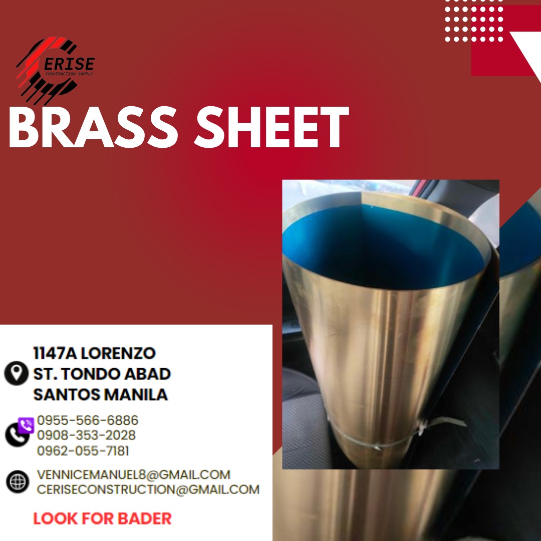 Brass Sheet Commercial And Industrial Construction And Building Materials On Carousell
