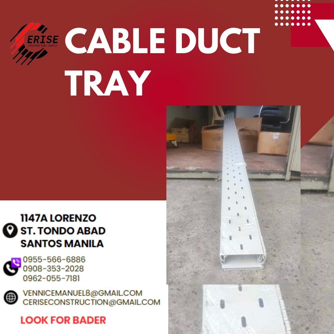CABLE DUCT TRAY, Commercial & Industrial, Construction Tools ...