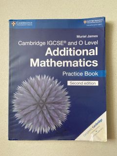 Cambridge IGCSE and O alevel Additional Mathematics Coursebook, Hobbies & Toys, Books ...