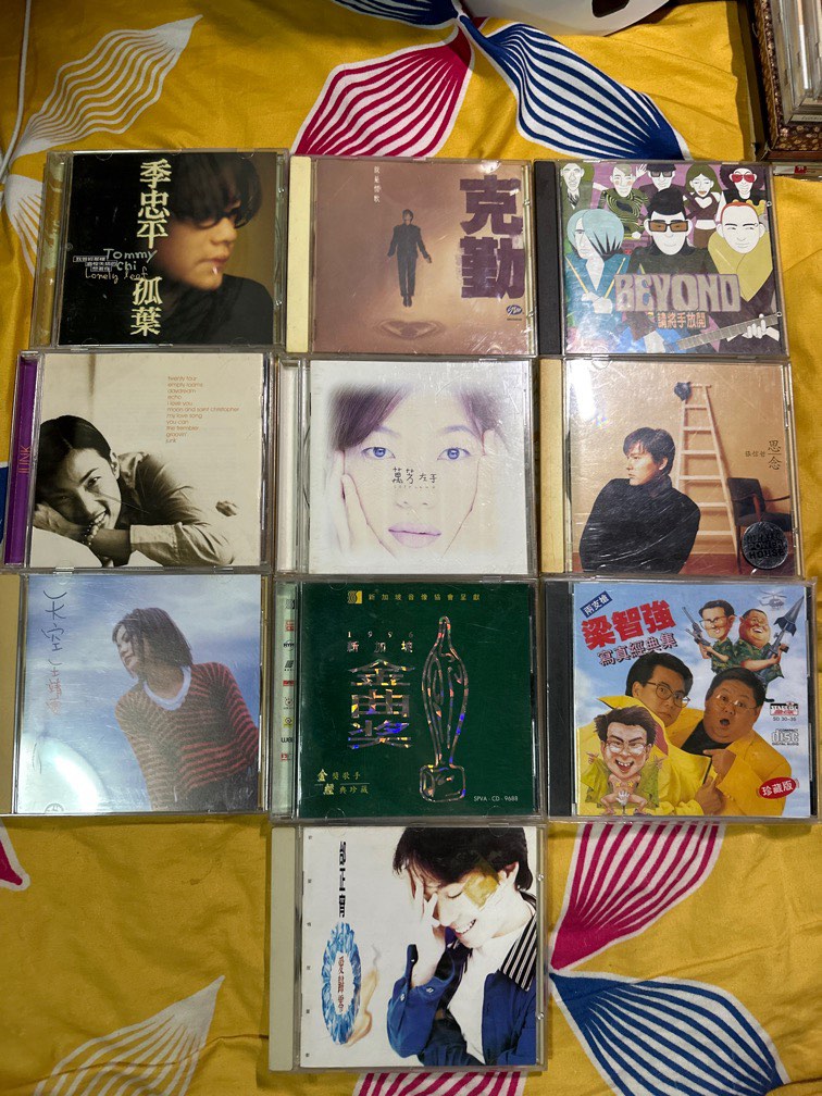 Canton Mandarin Pop Music cd bundle, Hobbies & Toys, Music & Media, CDs ...
