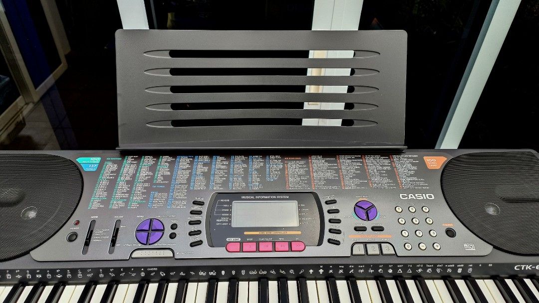 Casio Keyboard CTK-620L Key Lighting System, Hobbies & Toys, Music ...