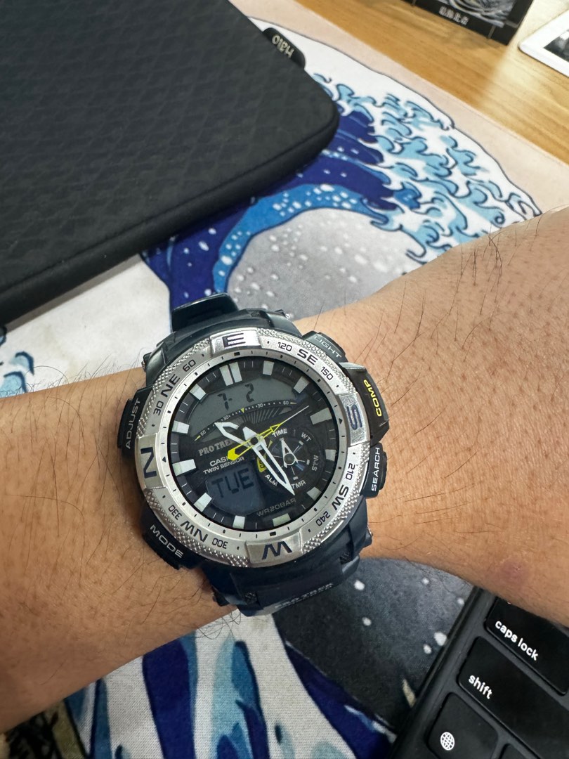 Casio Protrek PRG-280-2ER, Men's Fashion, Watches & Accessories, Watches on Carousell