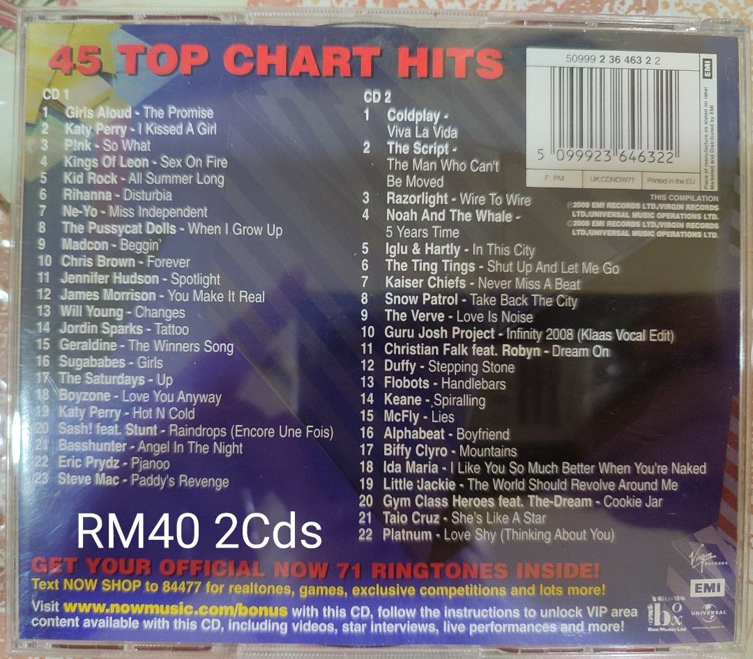 CD ENGLISH SONG, Hobbies & Toys, Music & Media, CDs & DVDs on Carousell