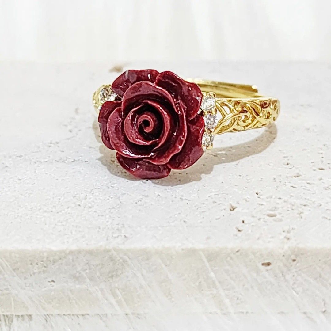 cinnabar rose ring