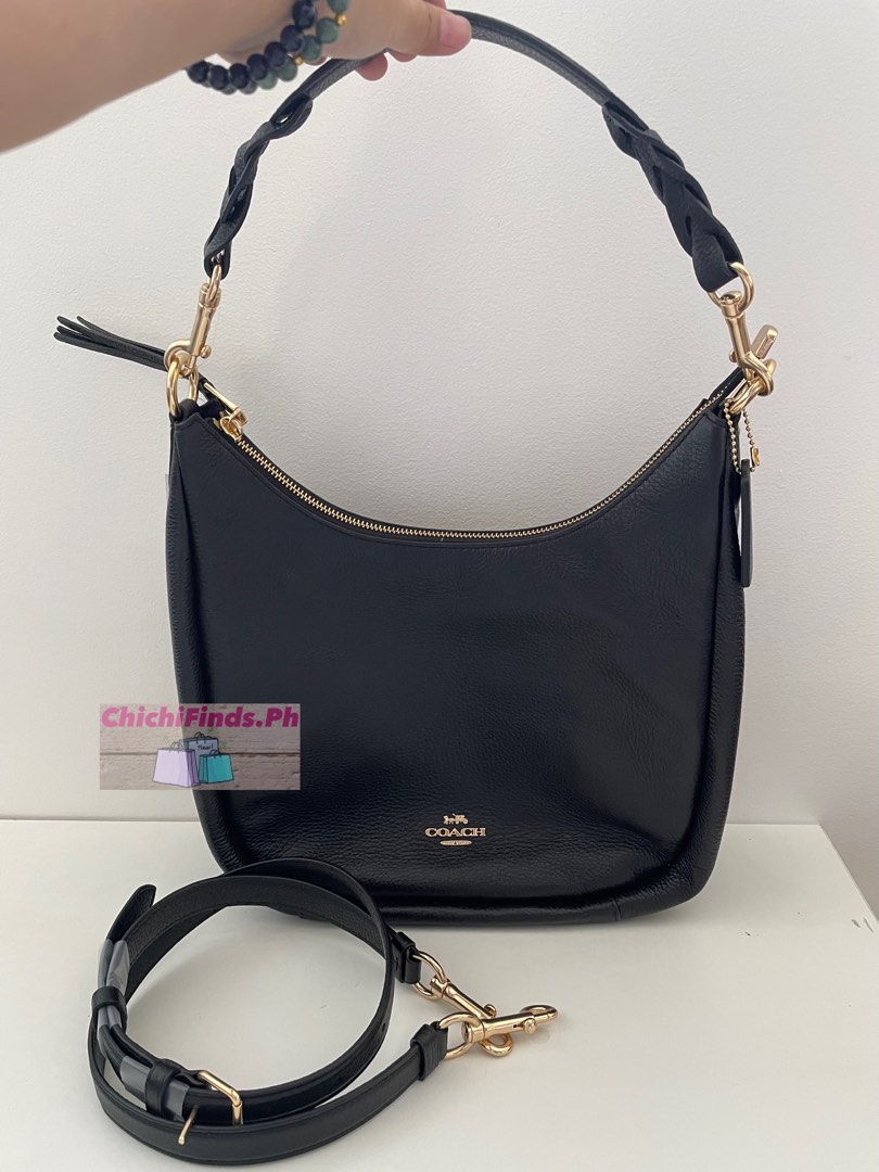 Coach Jules Hobo in Black, Women's Fashion, Bags & Wallets, Cross-body ...