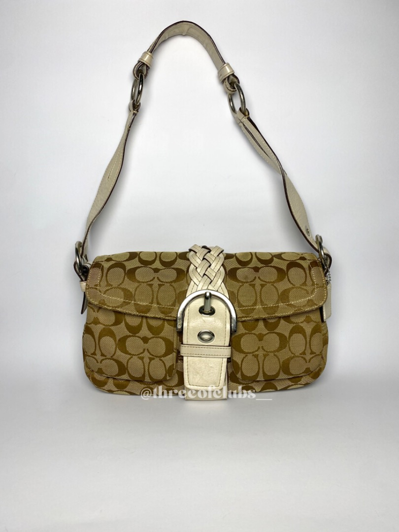 Coach Soho Braided Double Front Pocket Shoulder Bag, Luxury, Bags ...