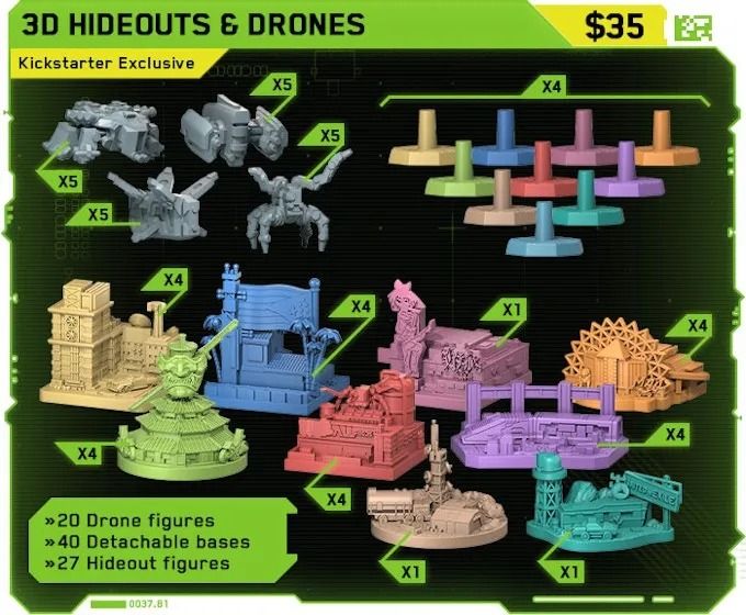 Cyberpunk 2077: Gangs of Night City Legend Pledge + Drones & Hideouts ...