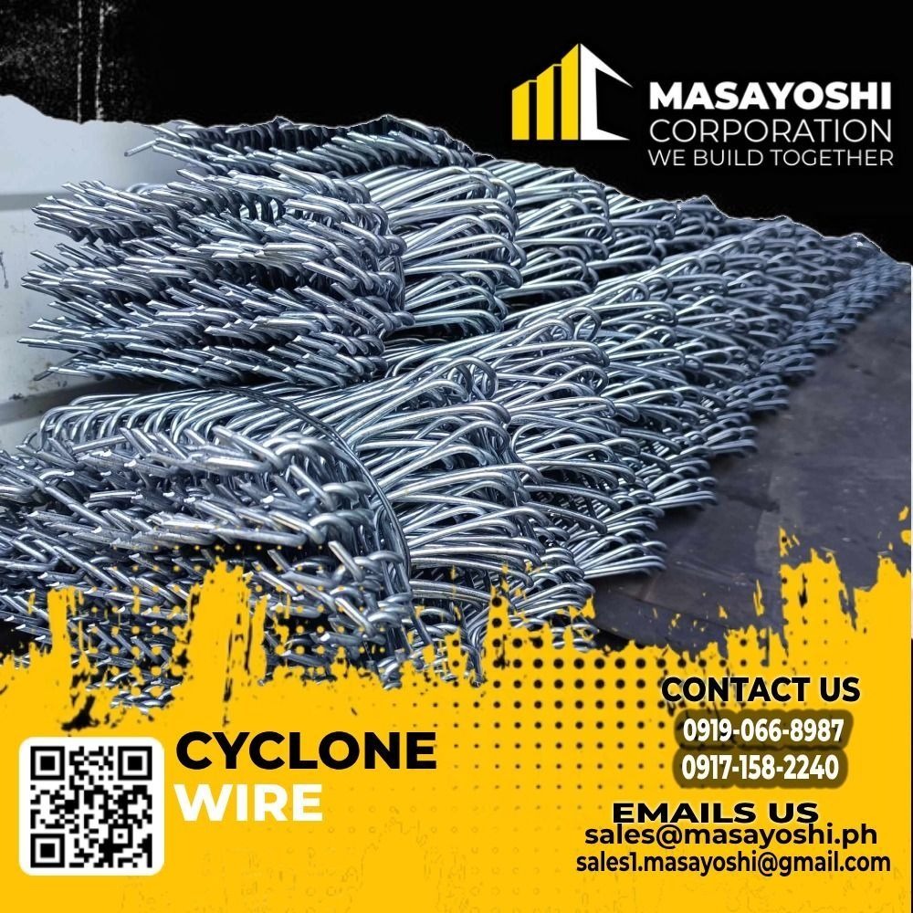 Cyclone Wire #10 3.4mm 2"x10m 4ft | Barbed Wire | Hog Wire | Razor Wire ...