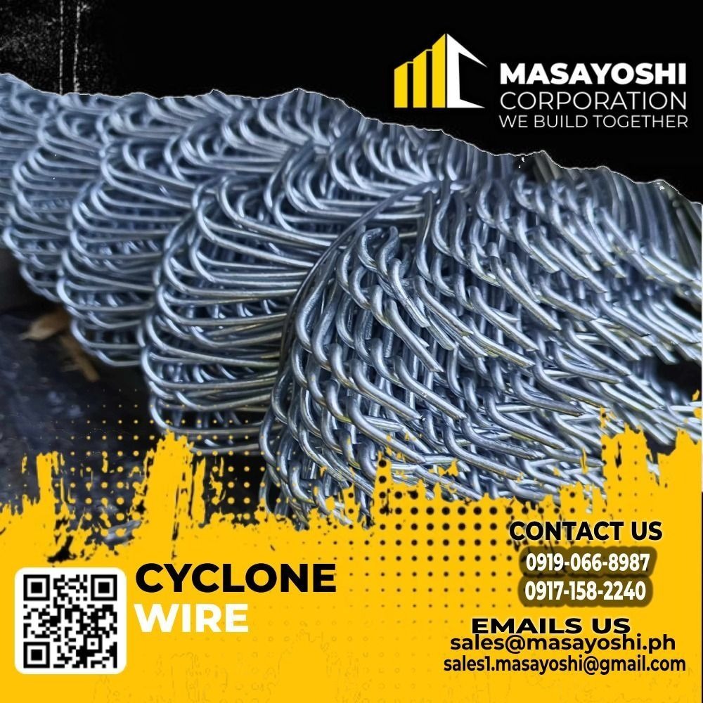 Cyclone Wire #10 3.4mm 2"x10m 6ft | Barbed Wire | Hog Wire | Razor Wire ...