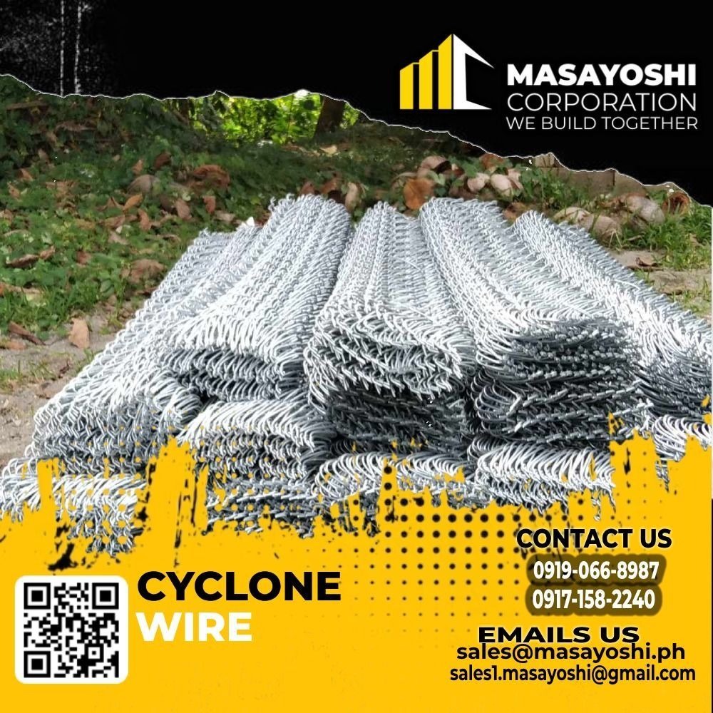 Cyclone Wire #12 (2.7mm) 2"x10m 4ft | Barbed Wire | Hog Wire | Razor ...