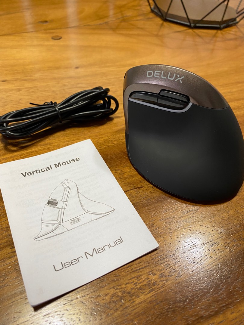 Delux M618 mini Vertical Mouse, Computers & Tech, Parts & Accessories ...