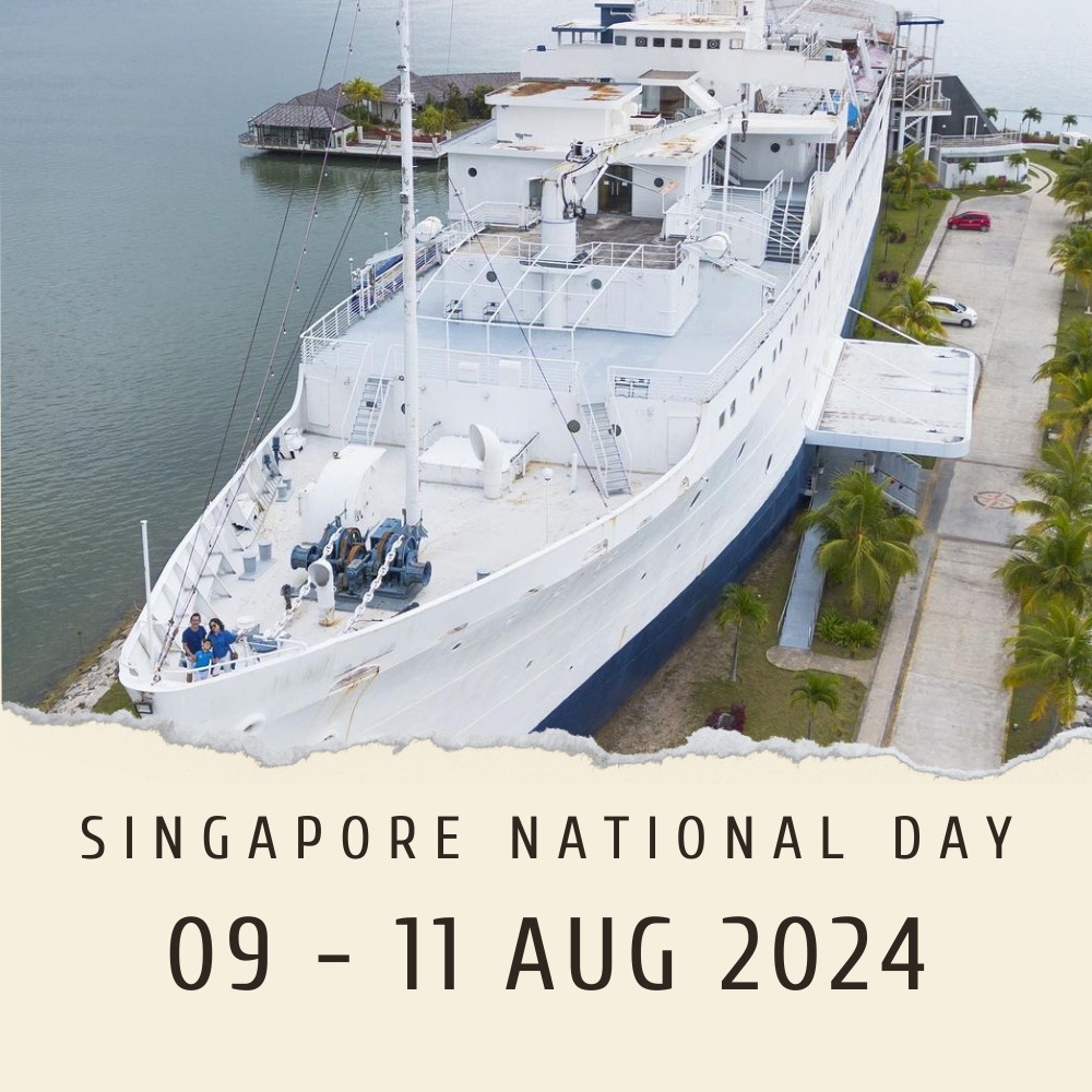 Doulos Phos the Ship Hotel - National Day Special 9 – 11 Aug 2024 ...