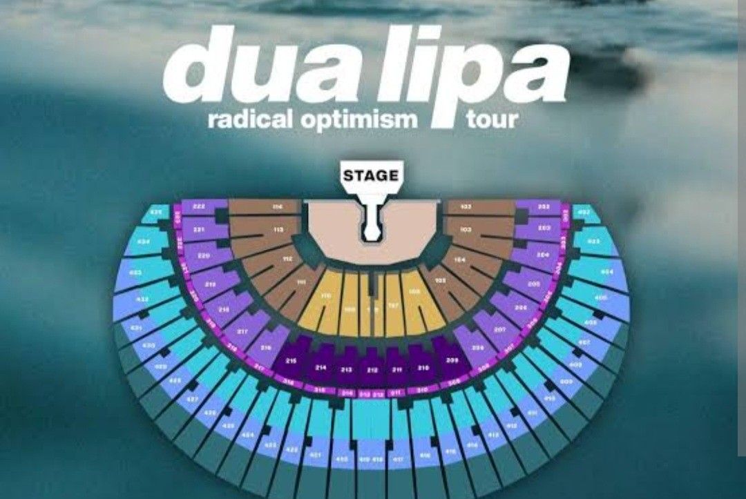 Dua Lipa Lower Box A Prem, Tickets & Vouchers, Event Tickets on Carousell
