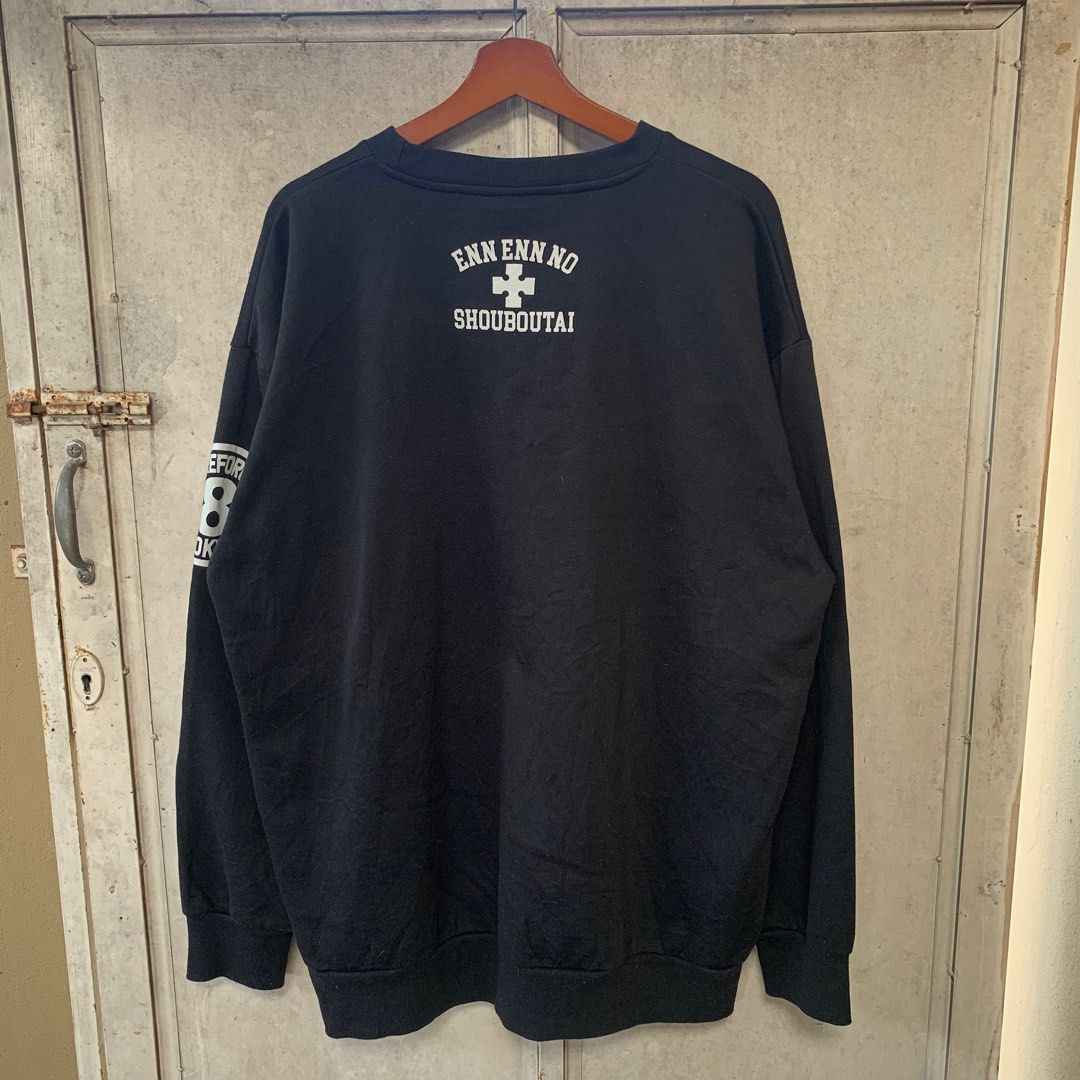 Enn Enn No Shouboutai Anime Sweatshirt Fire Force Anime Shinra Kusakabe ...