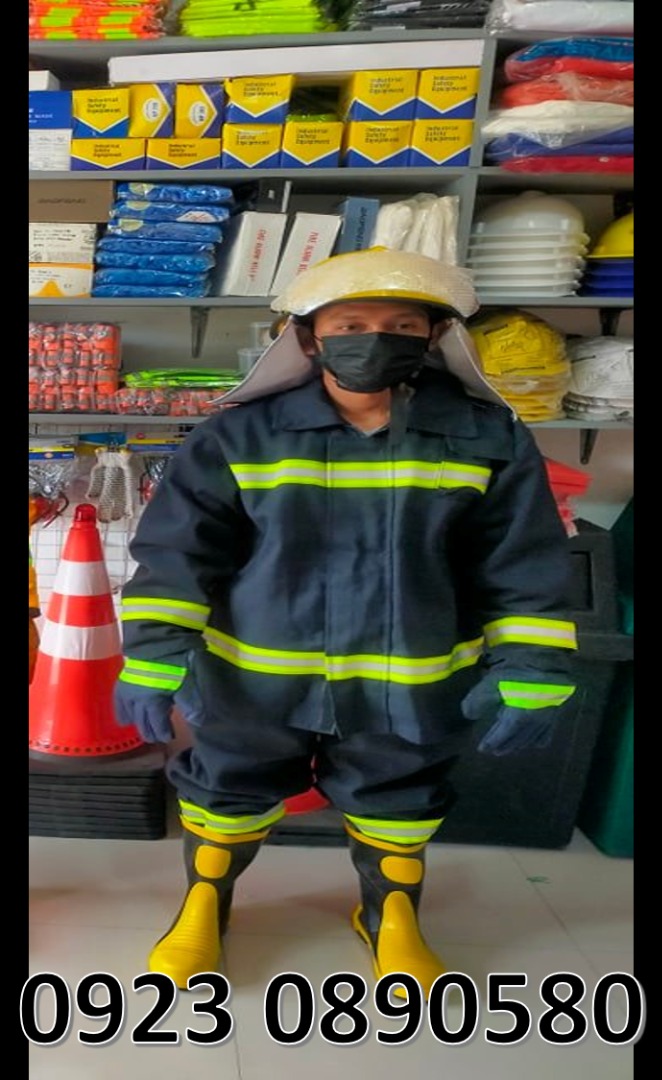 Fireman suit set, Commercial & Industrial, Industrial Equipment on ...