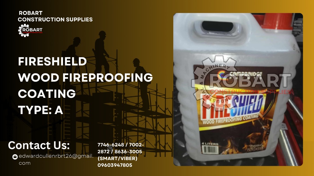 Fireshield Fireproofing Type: A Wood, Commercial & Industrial ...