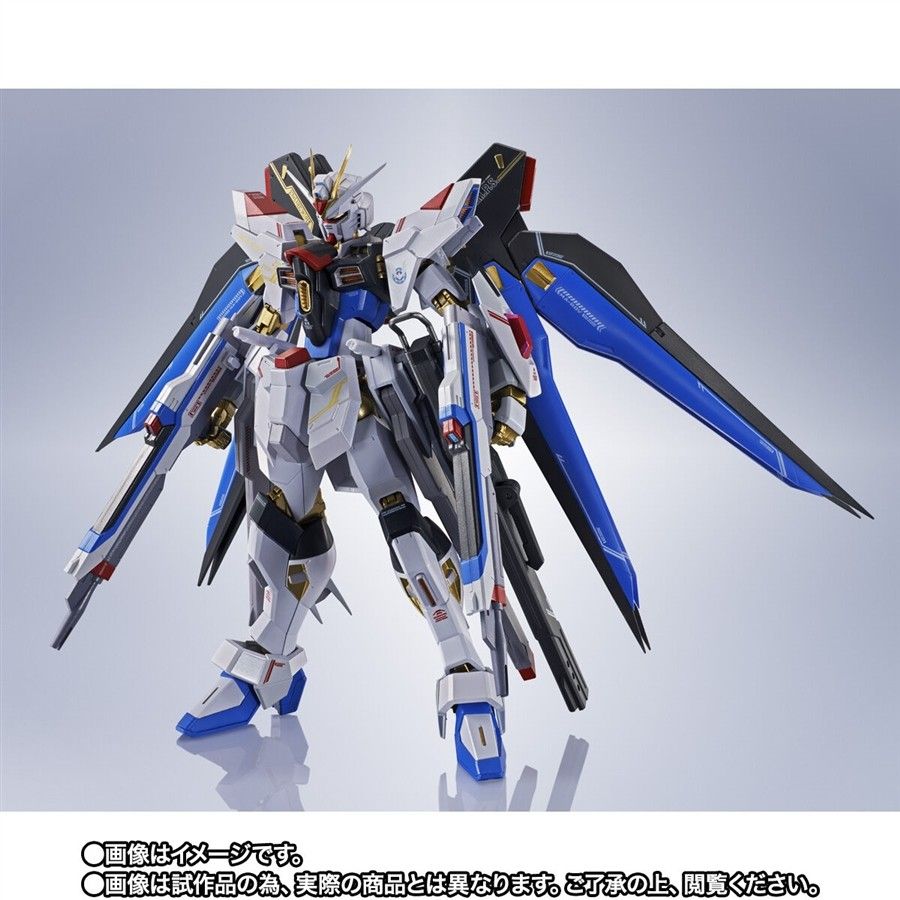 FREE DELIVERY Metal Robot Spirit Strike Freedom Gundam Spec II & Proud ...