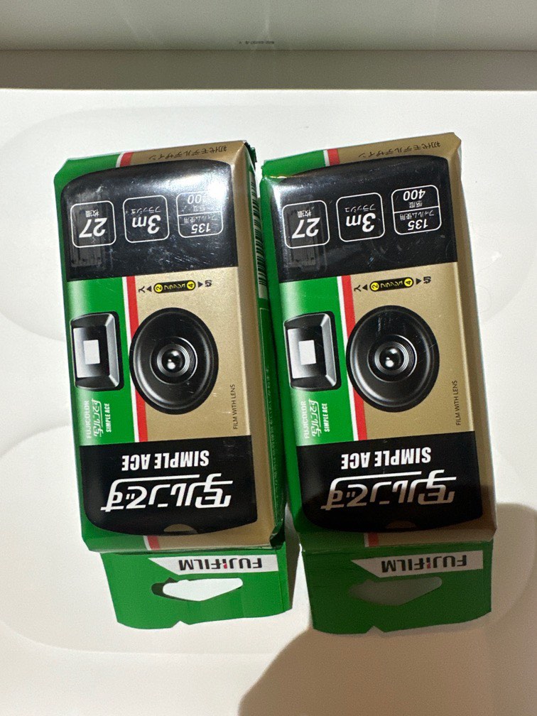 Fujifilm Simple Ace Disposable Camera, Photography, Cameras on Carousell