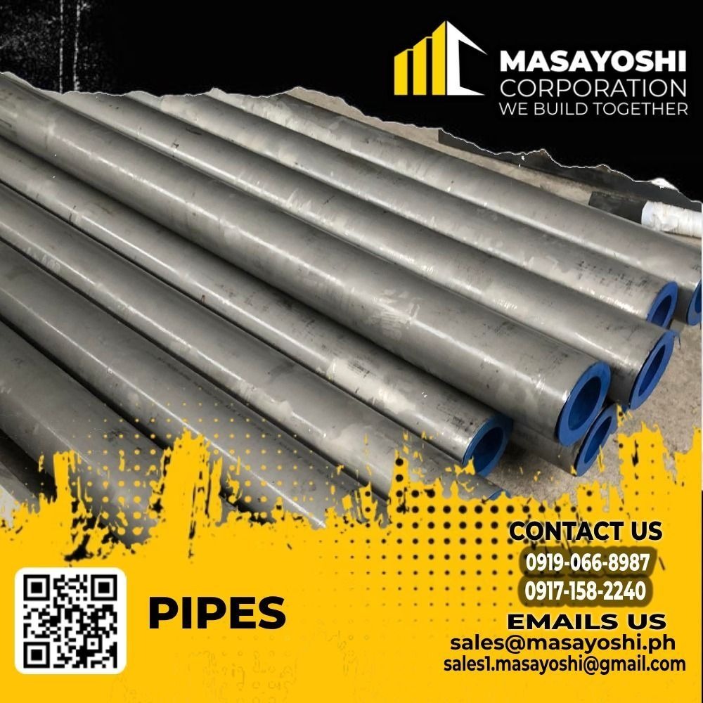 Galvanized Iron Pipes 1", GI Pipes, G.I. Pipe, Steel Pipe, Metal, Construction Material, Tubo ...