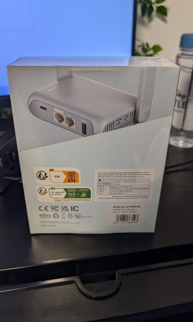 GL.inet Beryl AX Wifi 6 Router GL-MT3000 with VPN support, Computers ...