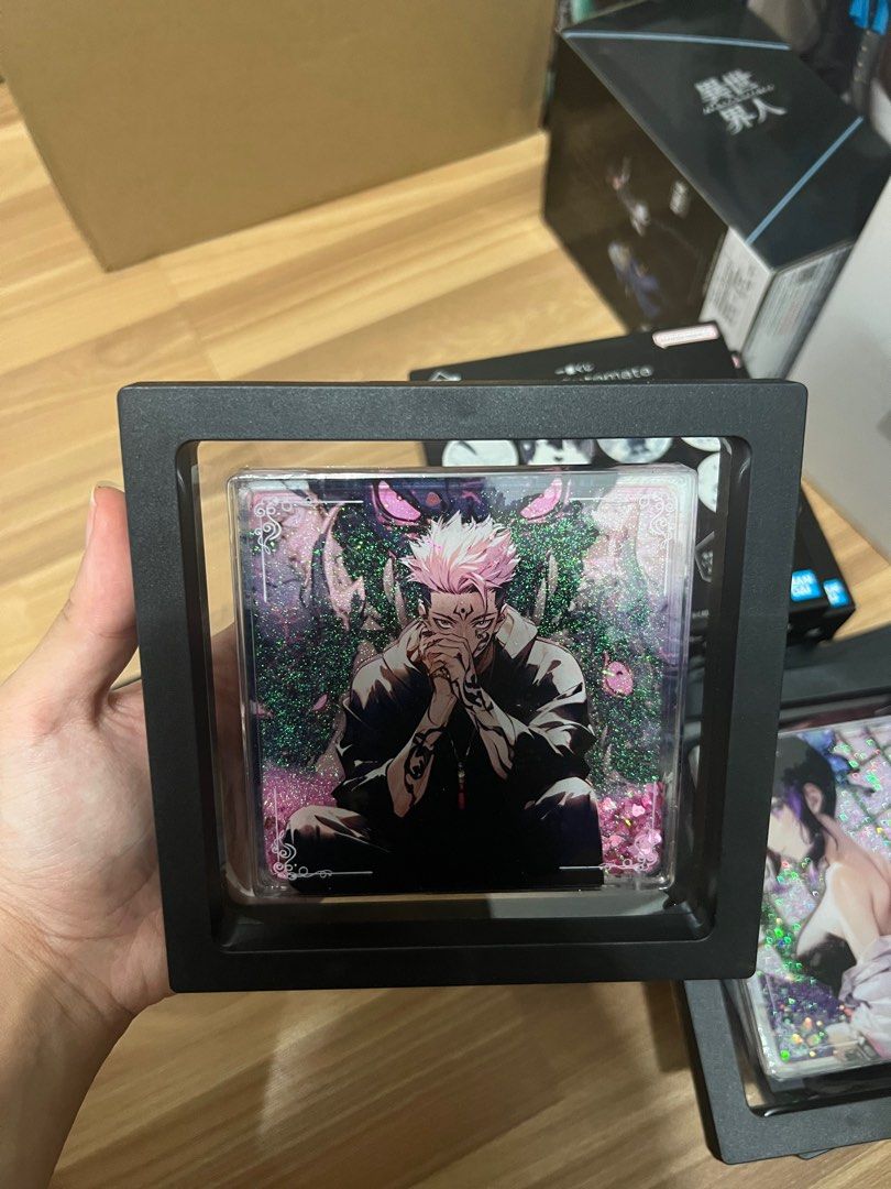 Gojo | Sukuna | Shinobu | Nezuko | Chainsawman Sandcard, Hobbies & Toys ...