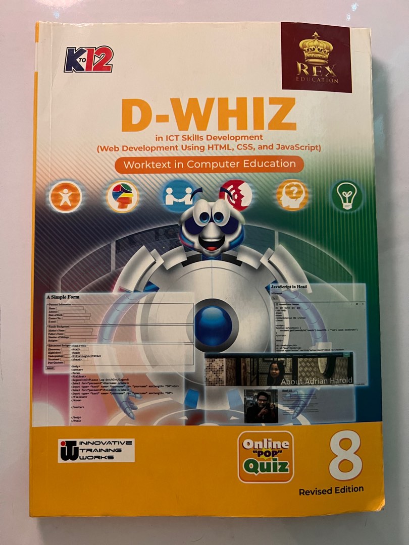 Grade 8 D-Whiz, Hobbies & Toys, Books & Magazines, Textbooks on Carousell
