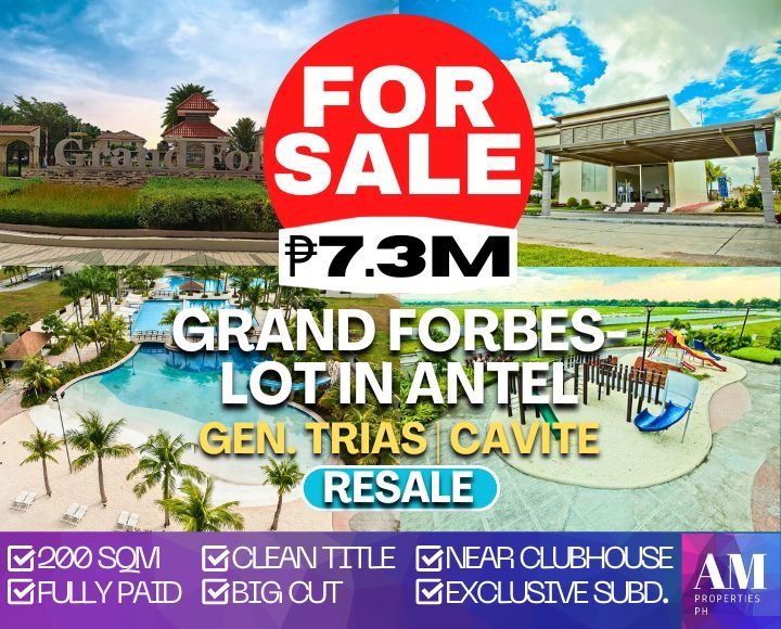 Grand Forbes- Lot in Antel General Trias, Cavite Exclusive Subdivision ...