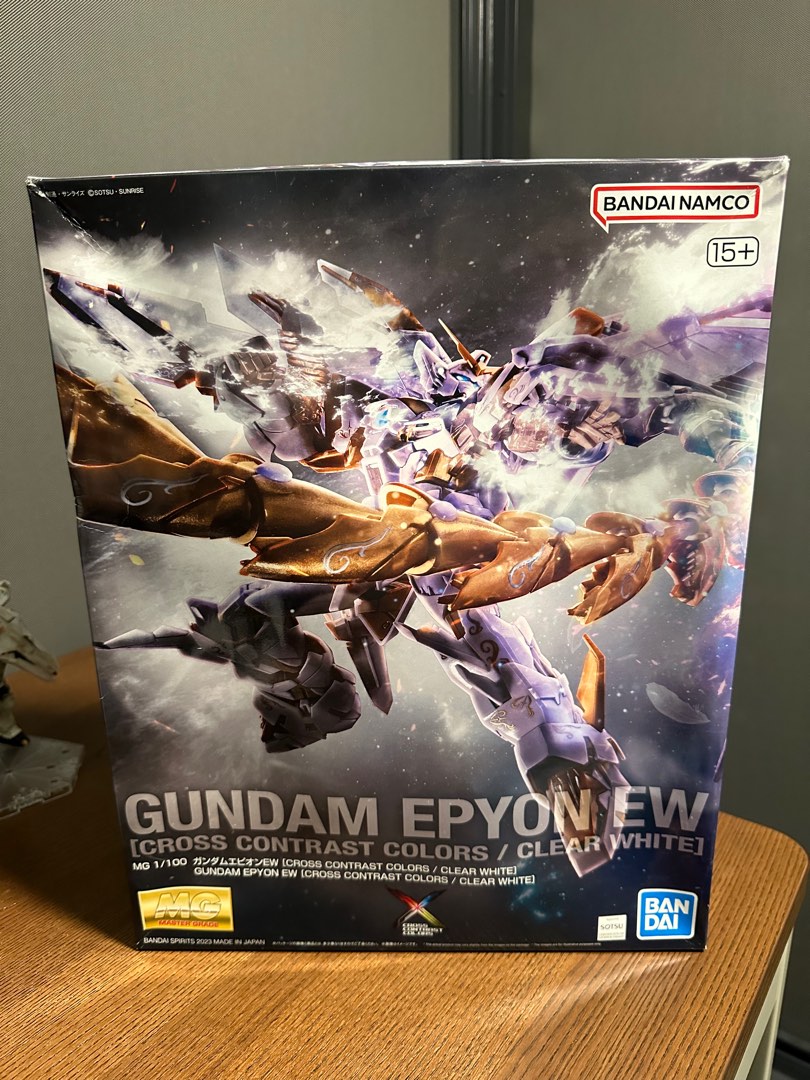 Gundam Epyon EW Clear White, Hobbies & Toys, Toys & Games on Carousell