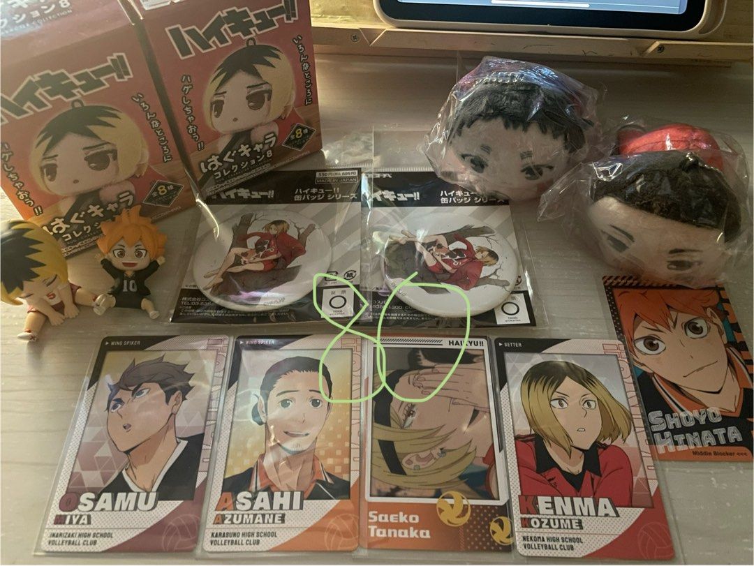 Haikyuu official merch kenma badge, Hobbies & Toys, Collectibles ...
