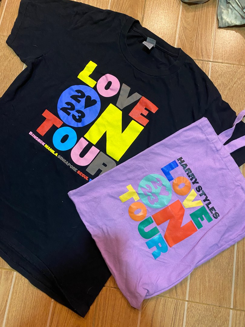 harry styles official merch | manila hslot 2023 | love on tour tee ...