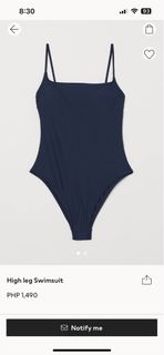 H&M High Leg Swimsuit, Women's Fashion, Swimwear, Bikinis & Swimsuits ...
