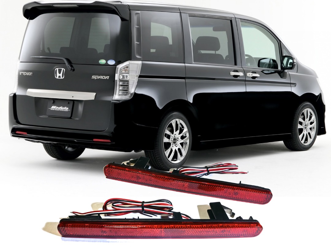 Honda Stepwgn RK1 RK2 尾泵把改裝 LED細燈 / 迫力燈, 汽車配件, 改裝、內外零件 - Carousell