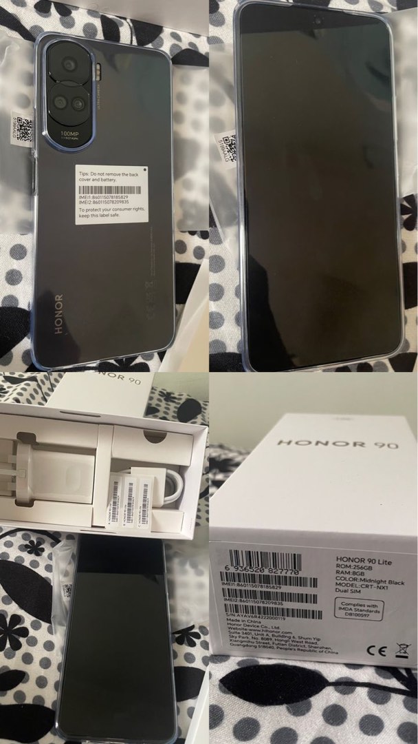 Honor 90 Lite 5G Black 256 GB, Mobile Phones & Gadgets, Mobile Phones ...