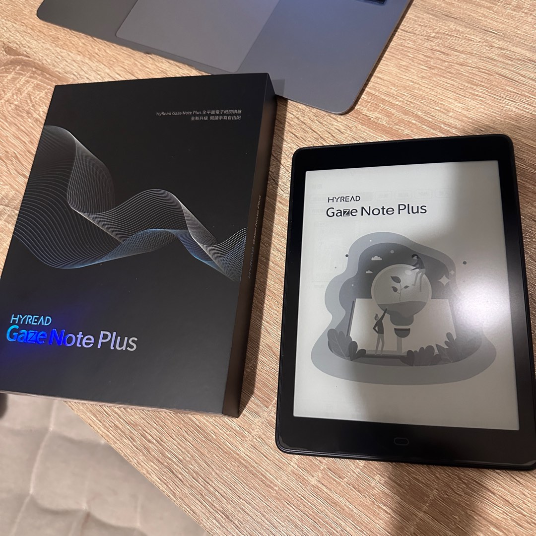 HyRead Gaze Note Plus 7.8吋電子紙閱讀器, 手機及配件, 電子書閱讀器在旋轉拍賣