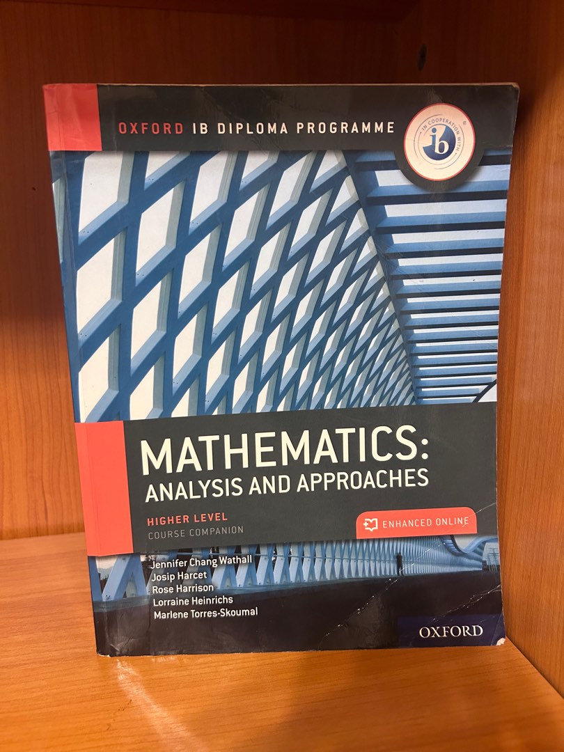 IBDP Maths Analysis and Approaches Textbook, Hobbies & Toys, Books ...