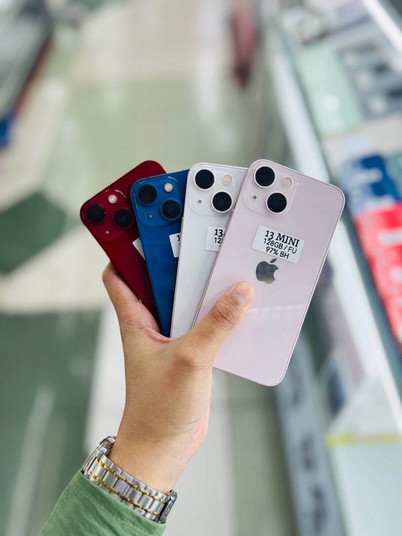 iPhone 13 Mini 128gb 93-98%bh Factory Unlock, Mobile Phones & Gadgets ...