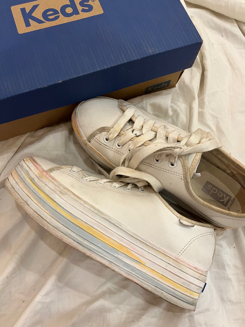 keds triple up marble, Women's Fashion, Footwear, Sneakers on Carousell